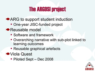 Nicola Whitton ARGs In Charity And Education | PPT | Educational Video Games | Video Game Genres