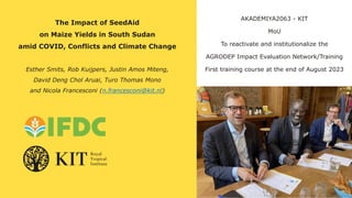 Dr. Nicola Francesconi_2023 AGRODEP Annual Conference | PPT