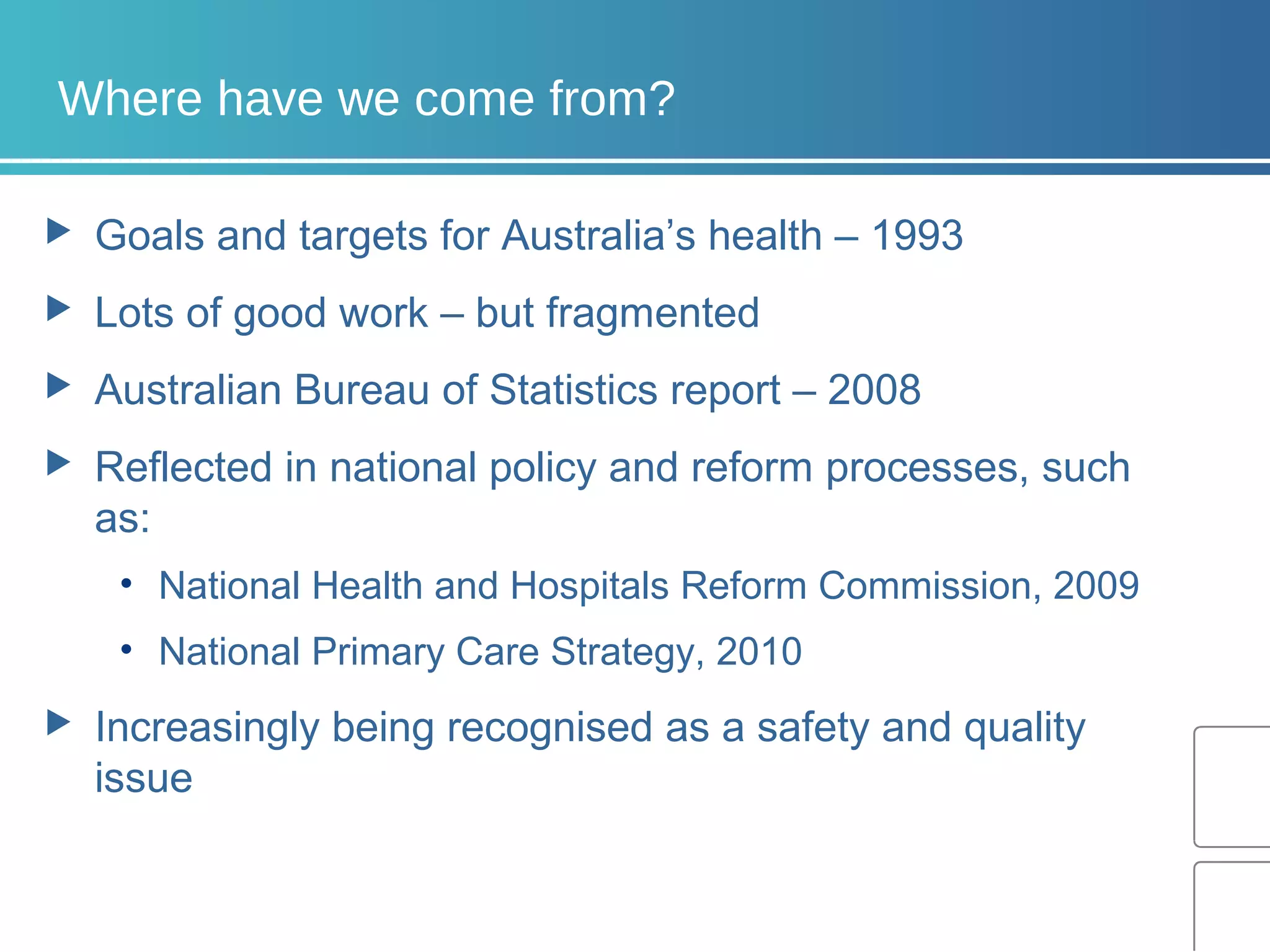 The state we are in: A (new) national approach to health literacy in ...