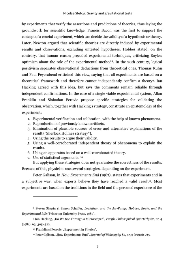 Gravity and gravitational tests | PDF