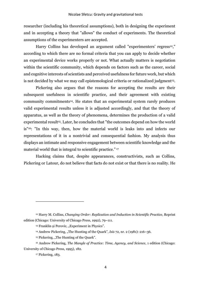 Gravity and gravitational tests | PDF