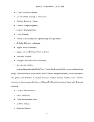 Opera lui Platon | PDF
