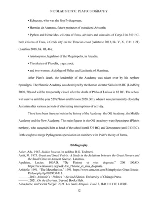 Plato: Biography | PDF