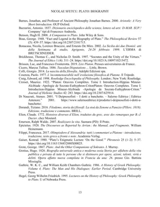 Plato: Biography | PDF