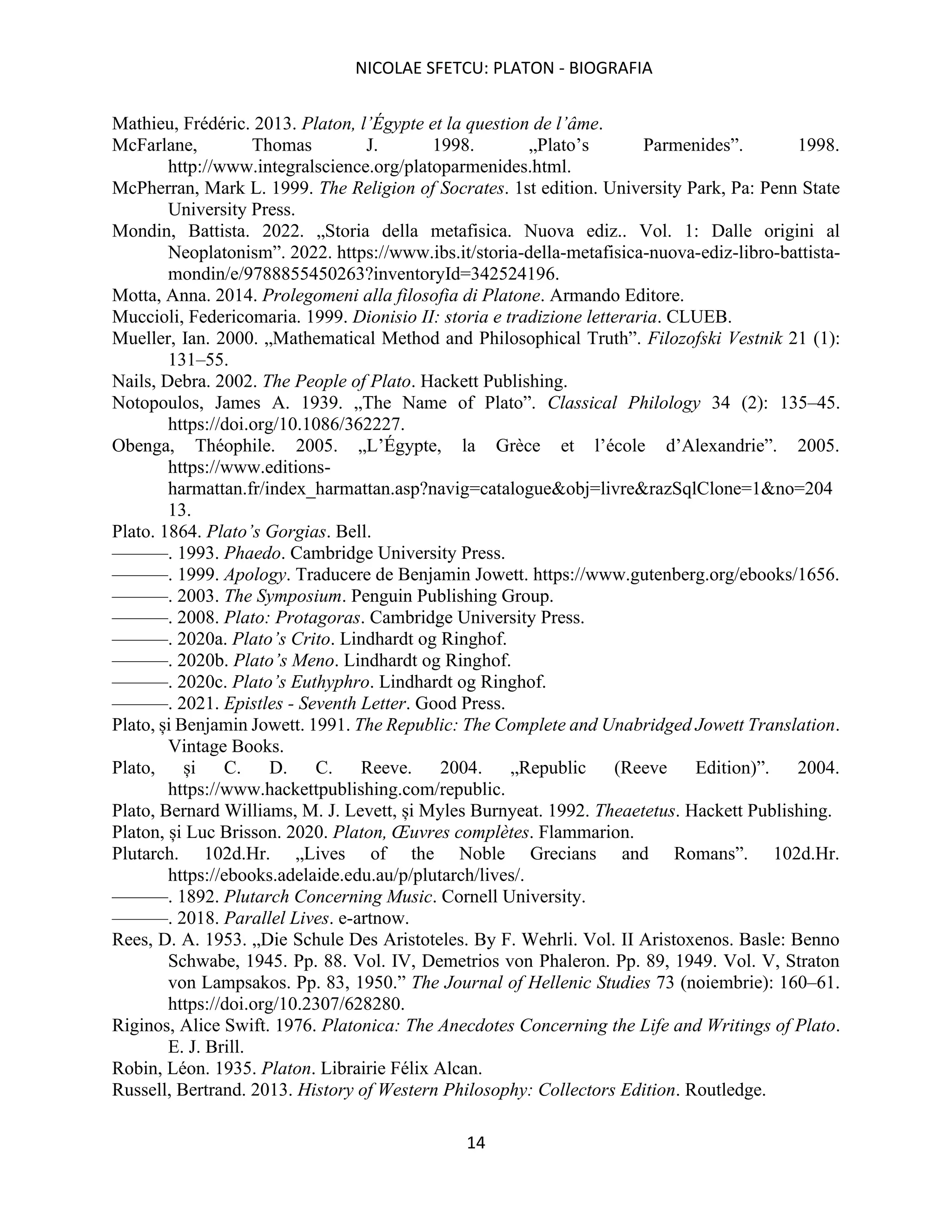 Platon: Biografia | PDF