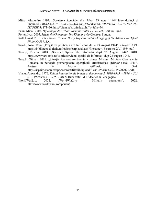 România în al Doilea Război Mondial | PDF
