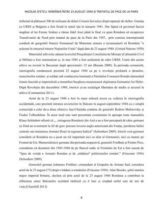 România între 23 august 1944 și Tratatul de pace de la Paris | PDF