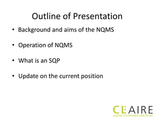 National Quality Mark Scheme - One Year On | PDF | Business and Finance