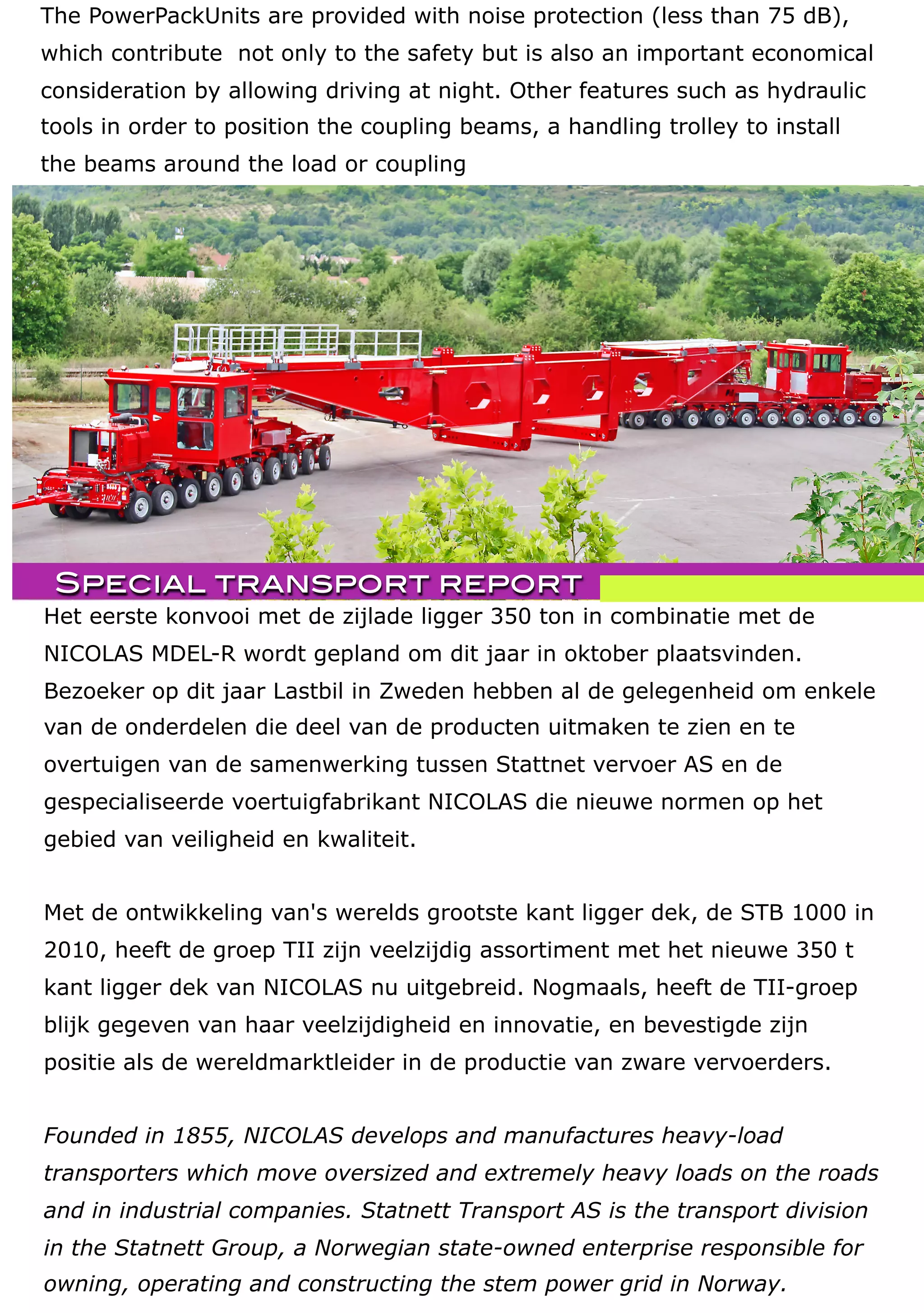 New NICOLAS Side Girder Deck | PDF