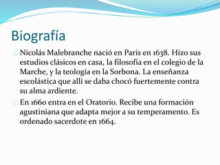 Nicolas Malebranche | PPTX