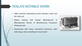 Nicola tesla the genius | PPTX