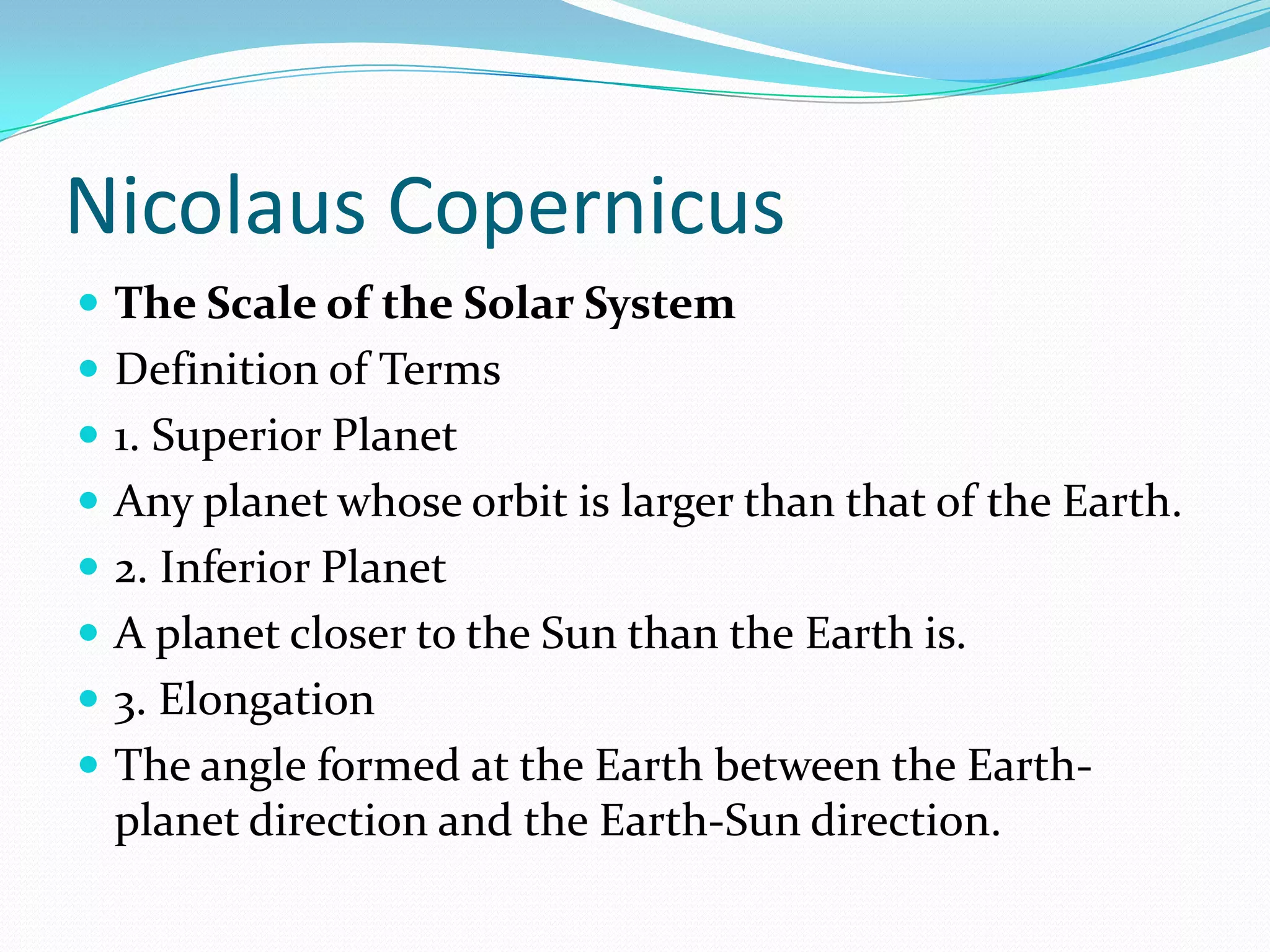 Nicolaus copernicus | PPTX