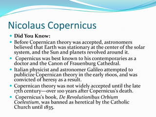 Nicolaus copernicus | PPTX