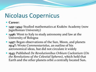 Nicolaus Copernicus Commentariolus