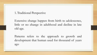 -two approaches in human development- nicole.pptx