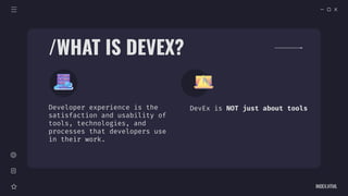 DevEx Essentials | PPT