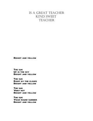 Nicole's poems | DOC