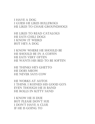 Nicole's poems | DOC