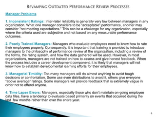 Nicoll: Revamping Outdated Performance Review Processes | PPT