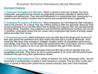 Nicoll: Revamping Outdated Performance Review Processes | PPT