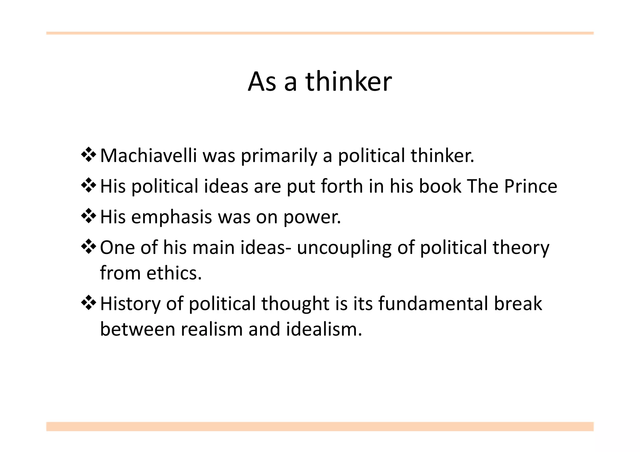 Nicollo Machiavelli | PDF