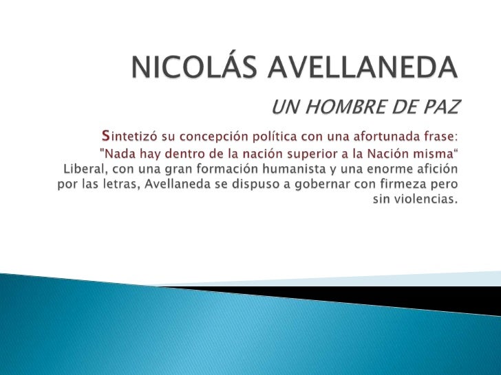 Nicolás Avellaneda