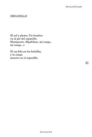 Nicolas Guillen Poemas