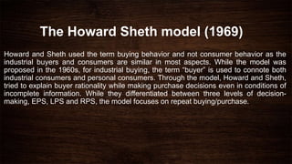 Nicosia model of consumer behaviour | PPTX