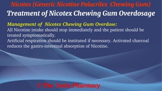 Nicotex (Generic Nicotine Polacrilex Chewing Gum) | PDF