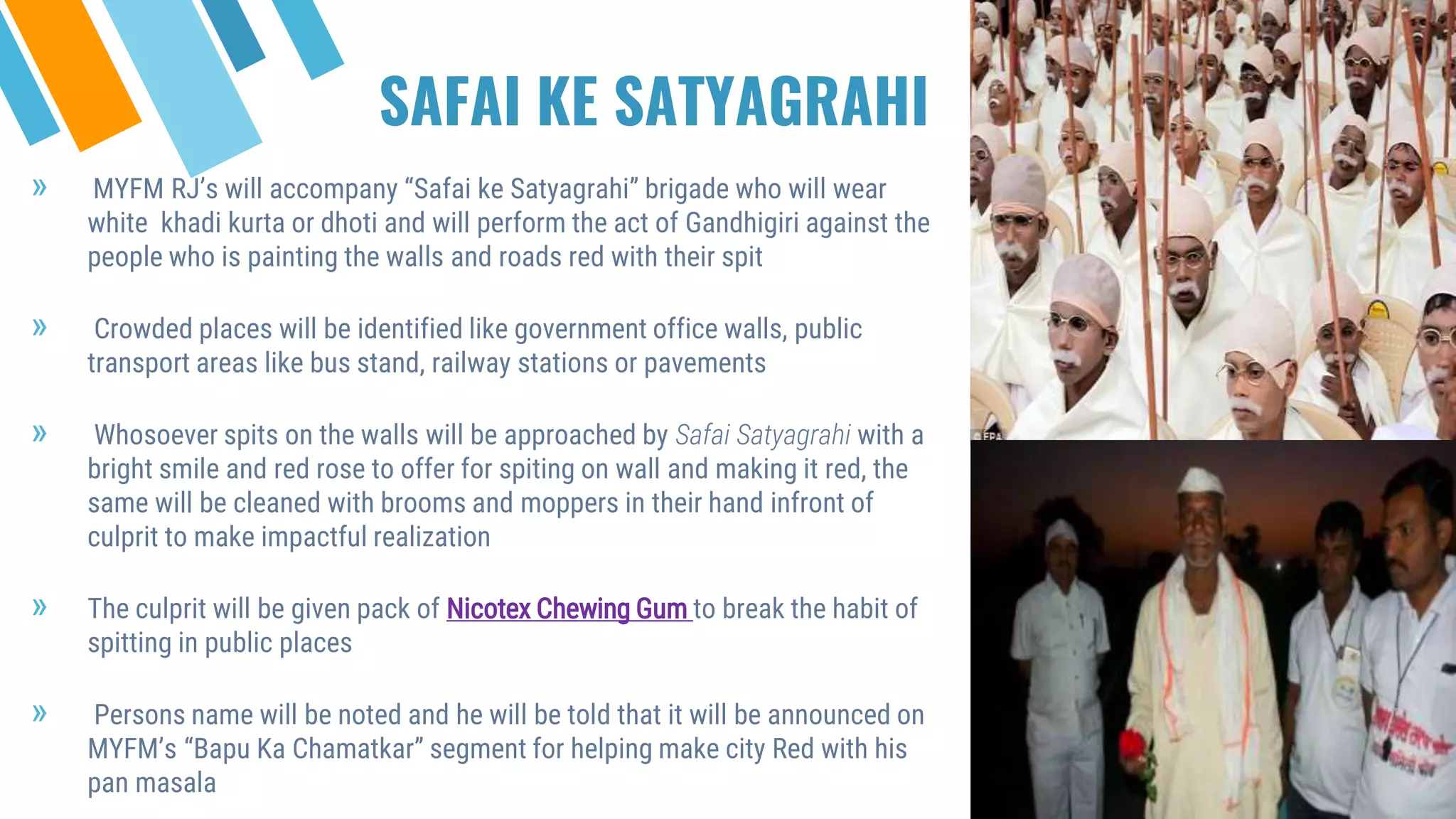 Nicotex chewing gum - Radio Integration Idea | PPT