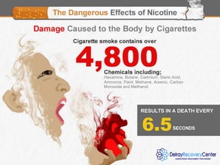 The Dangerous Effects of Nicotine | PPTX