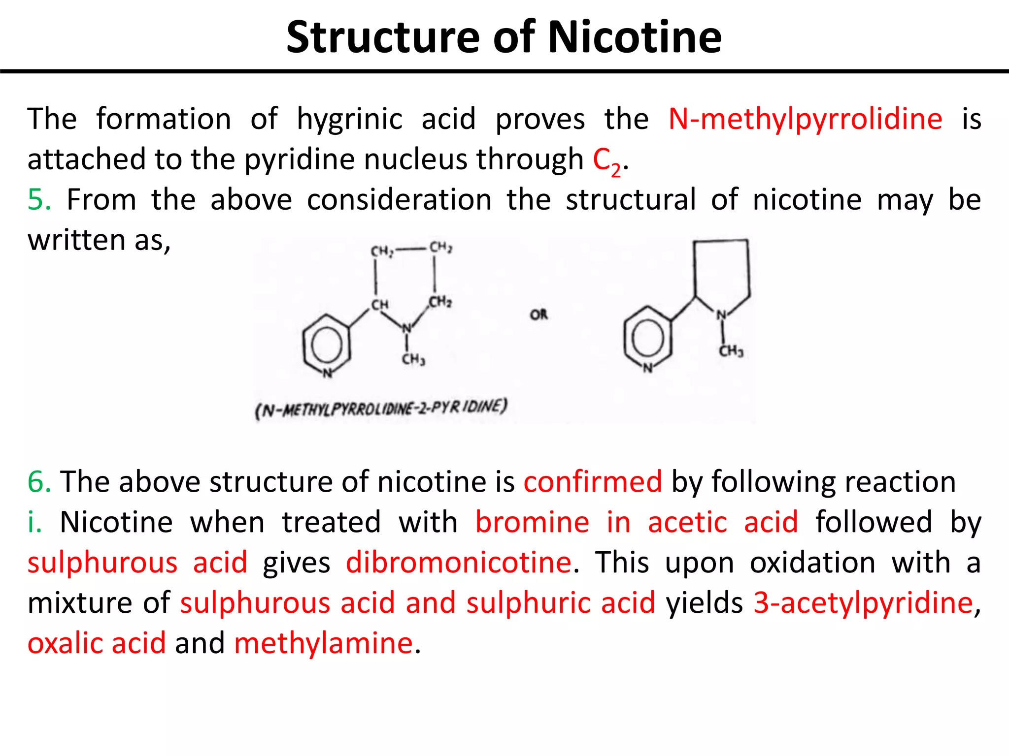 Nicotine | PPTX