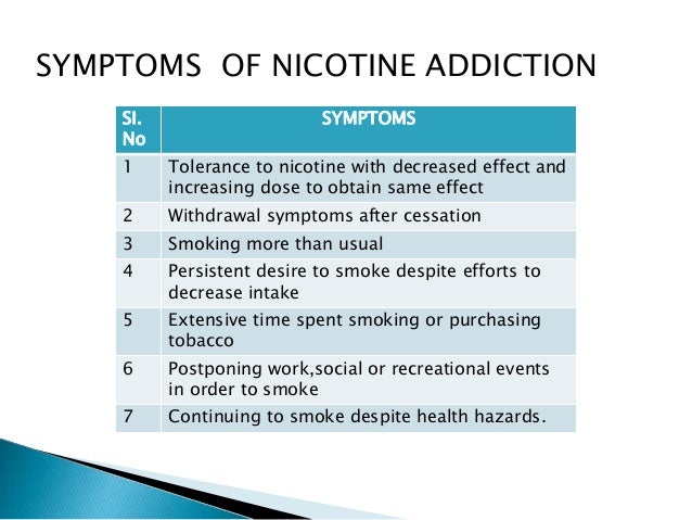 Nicotine Facts Effects And Addiction