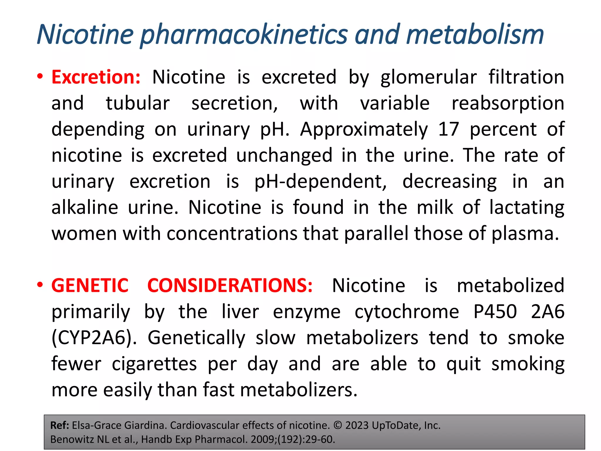 Nicotine and Tobacco | PPTX