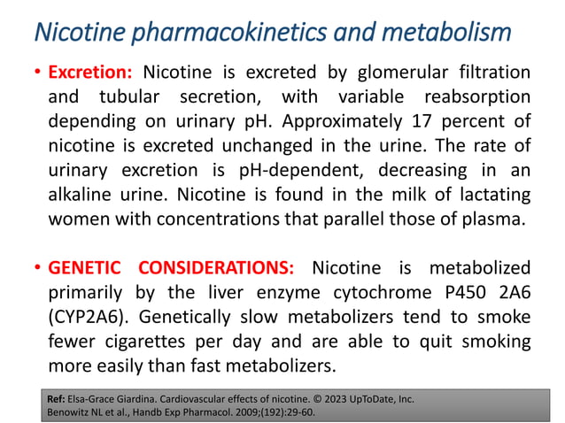 Nicotine and Tobacco | PPTX