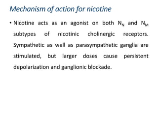 Nicotine and Tobacco | PPTX
