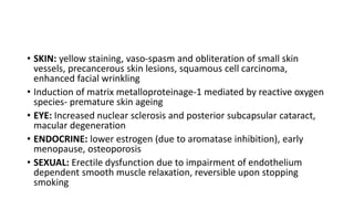 Nicotine Pharmacodynamics | PPTX