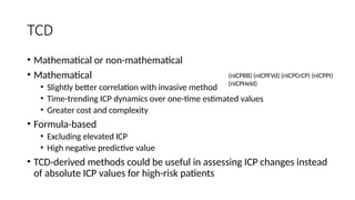 Non-invasive Intracranial Pressure Monitoring for Neurosurgeons | PPT