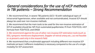 Non-Invasive ICP Monitoring for Neurosurgeons | PPT