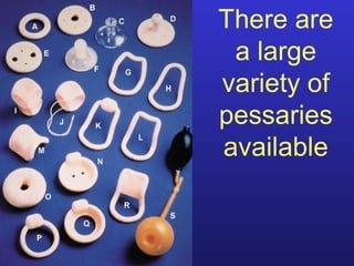 Dr. Kay Daniel's Pessary Presentation (English) | PPT