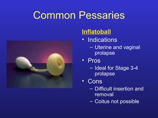 Dr. Kay Daniel's Pessary Presentation (English) | PPT