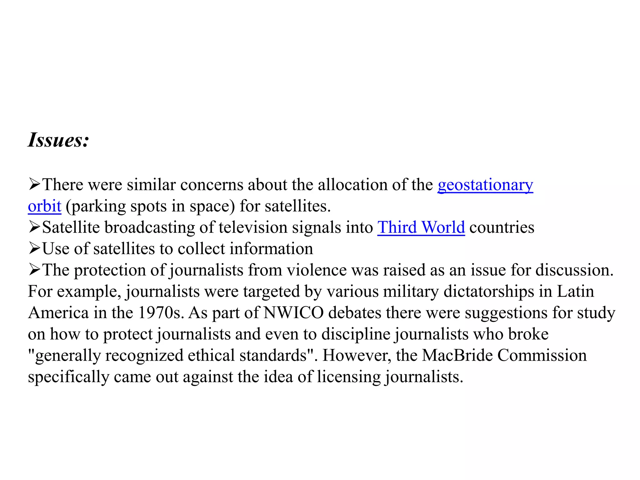 New world information and communication order | PPTX