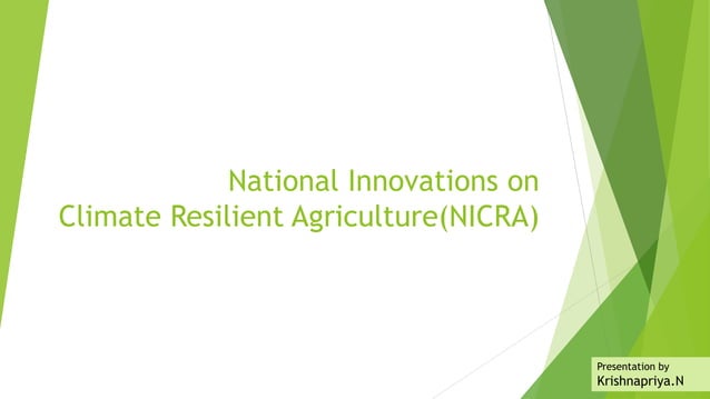 National Innovations on Climate Resilient Agriculture NICRA.pdf