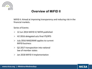 Countdown to MiFID II | PPTX