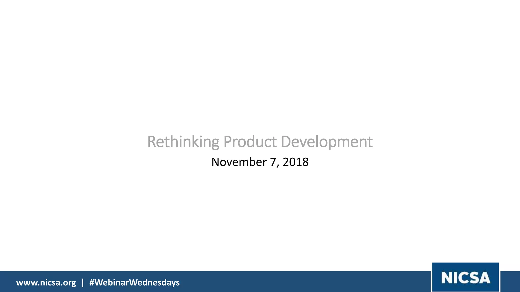 Rethinking Product Development | PPTX