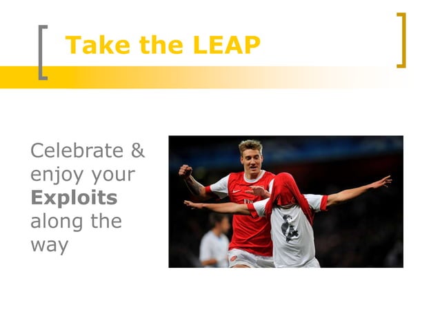 Taking the LEAP | PPTX