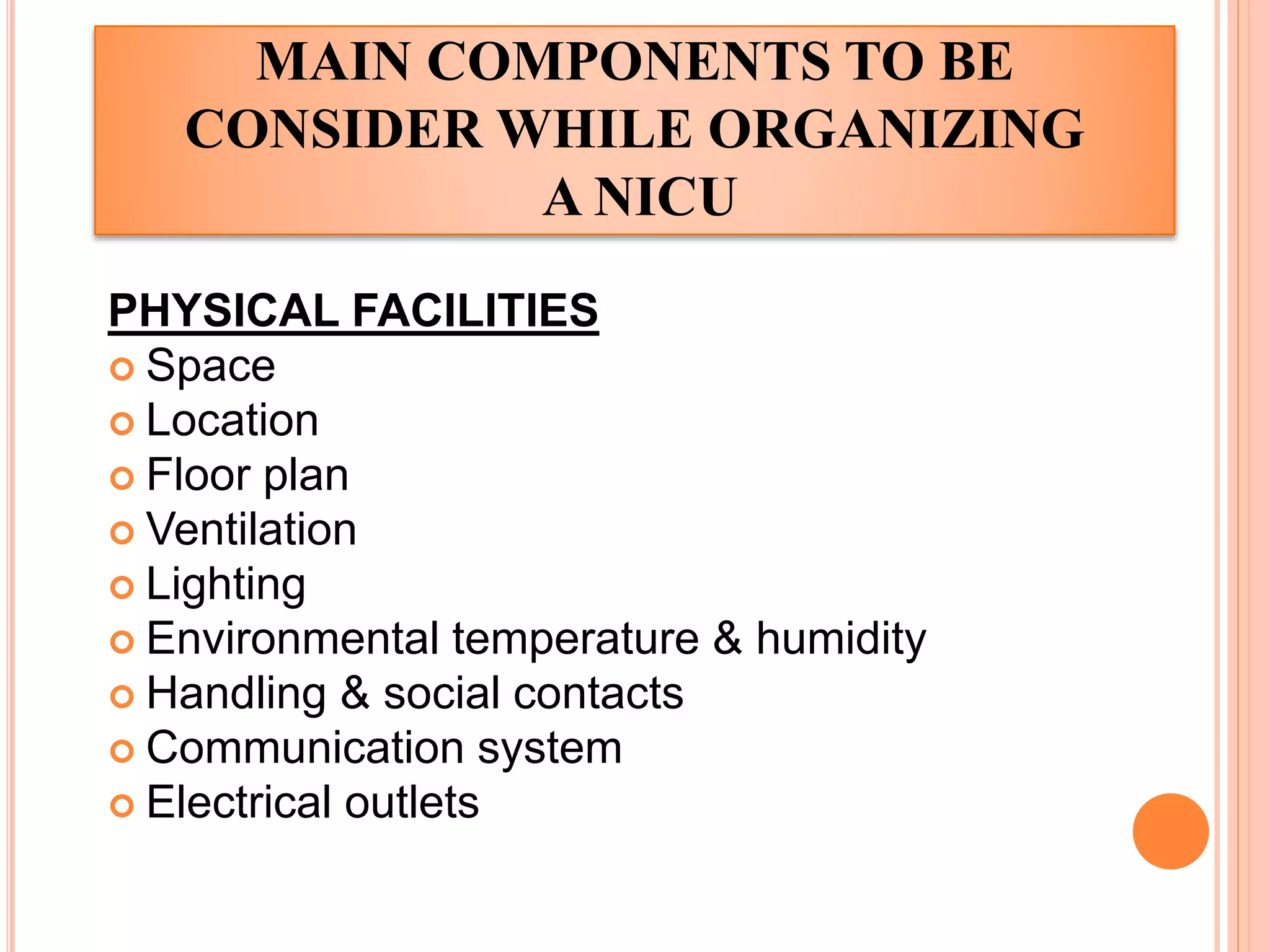 Neonatal Intensive Care Unit | PPTX