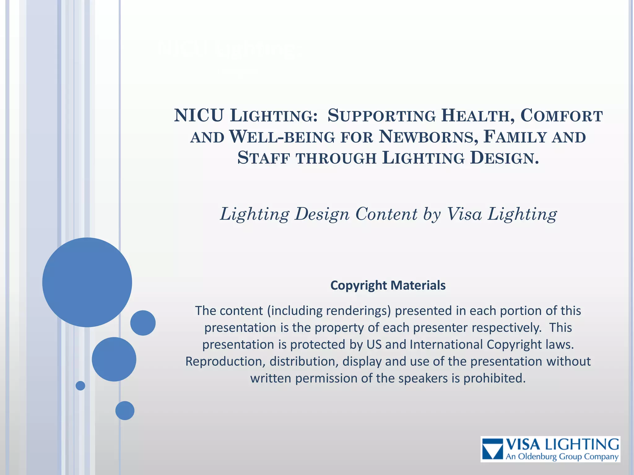 Nicu lighting design handout | PDF