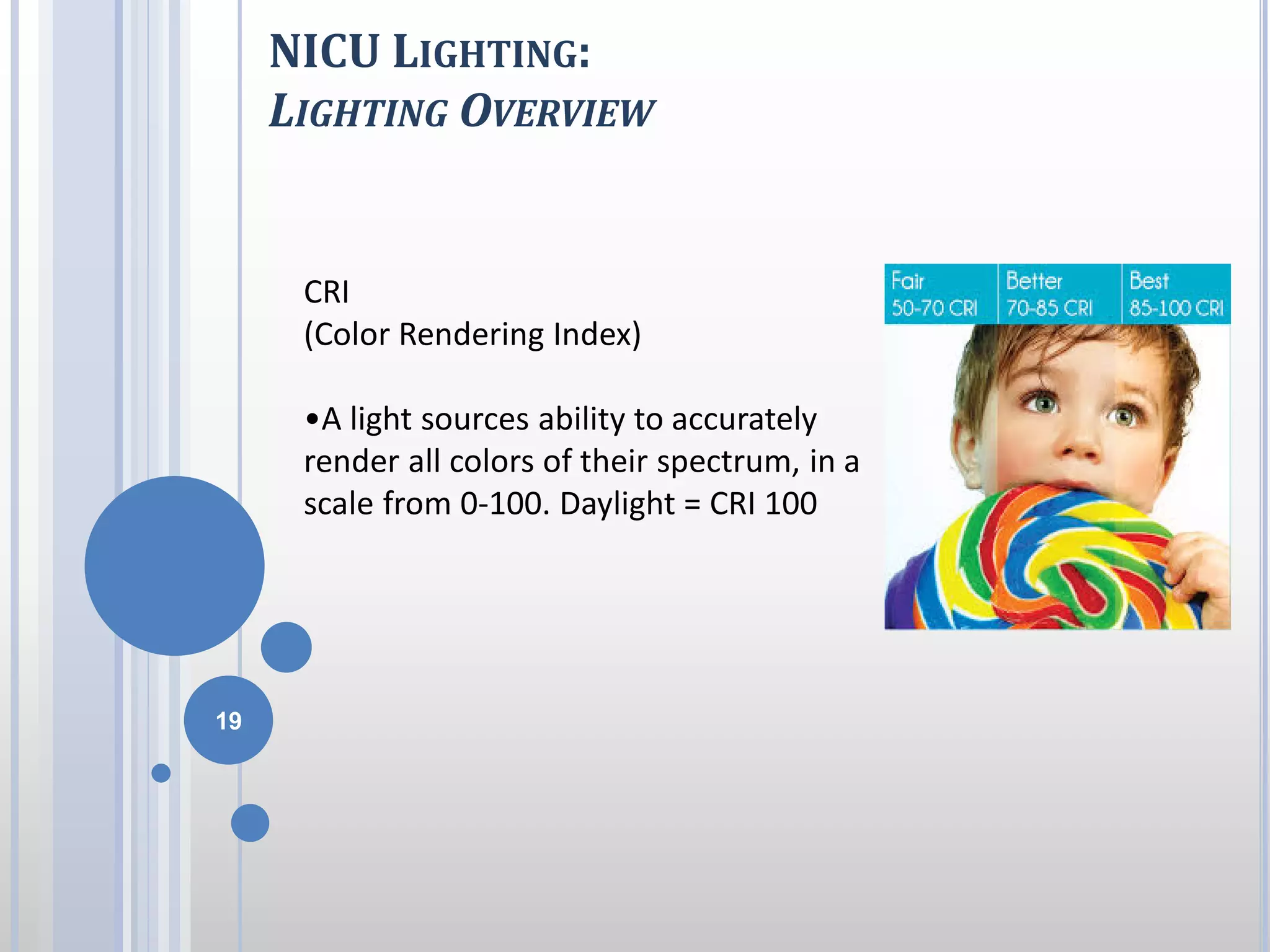 Nicu lighting design handout | PPT