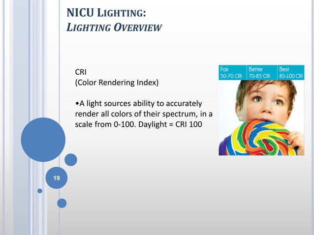 Nicu lighting design handout | PPT